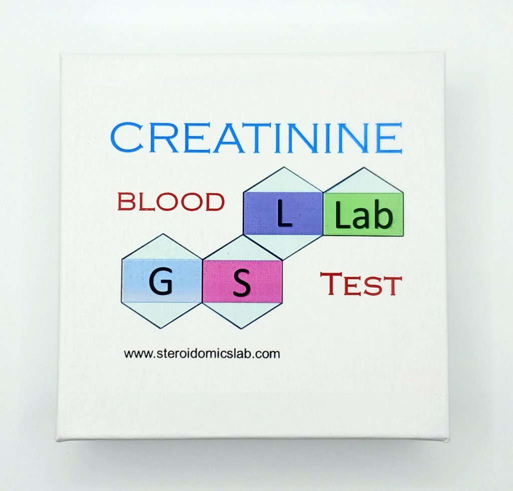 GSL Creatinine Blood Serum Home Test Kit - Steroidomics Lab
