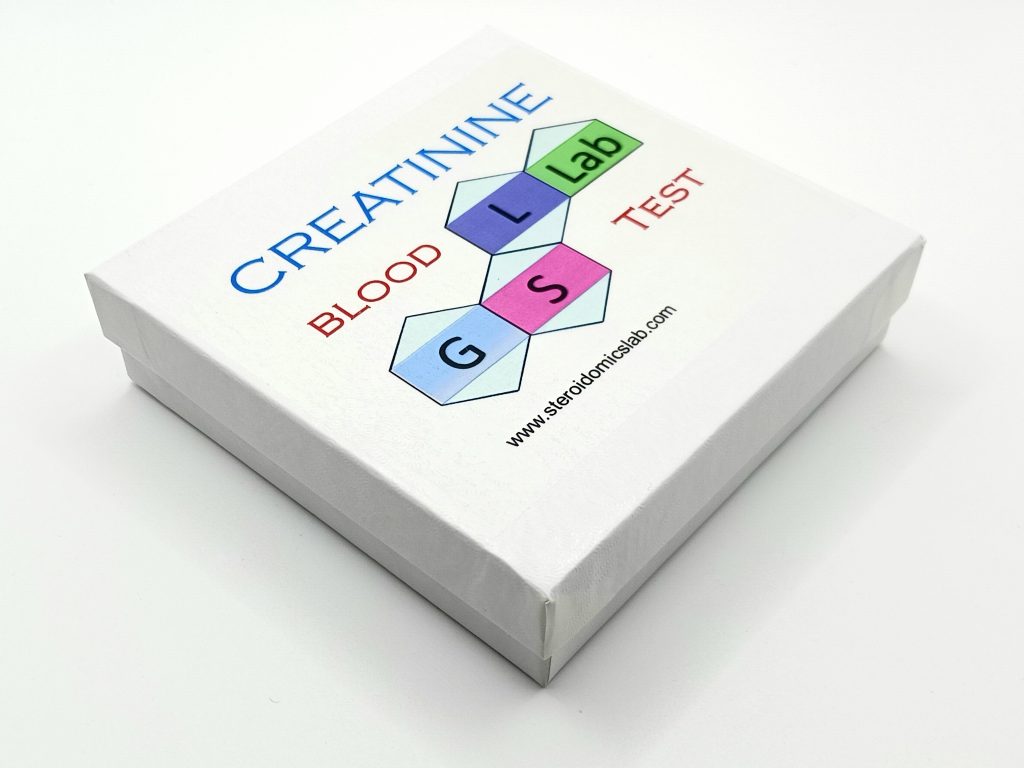 GSL Creatinine Blood Serum Home Test Kit - Steroidomics Lab