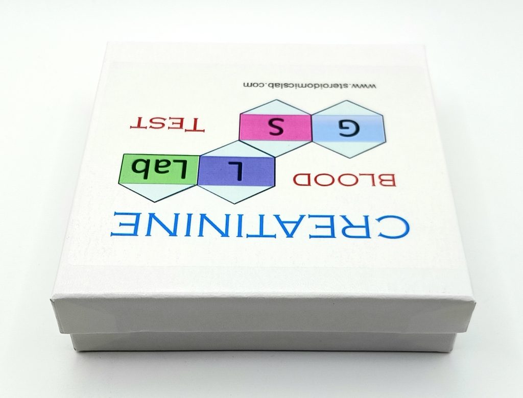 GSL Creatinine Blood Serum Home Test Kit - Steroidomics Lab