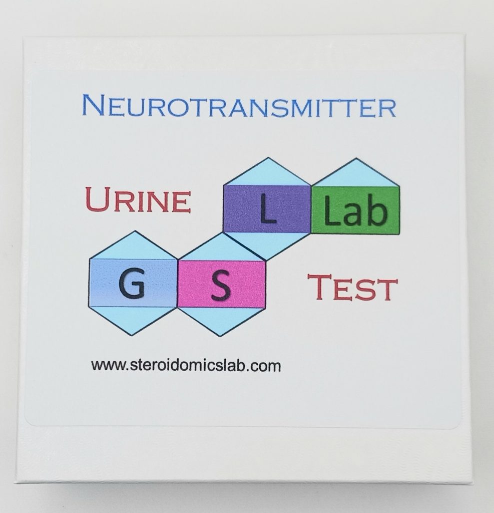 GSL Neurotransmitter Urine Home Test Kit, LCMS Assay - Steroidomics Lab