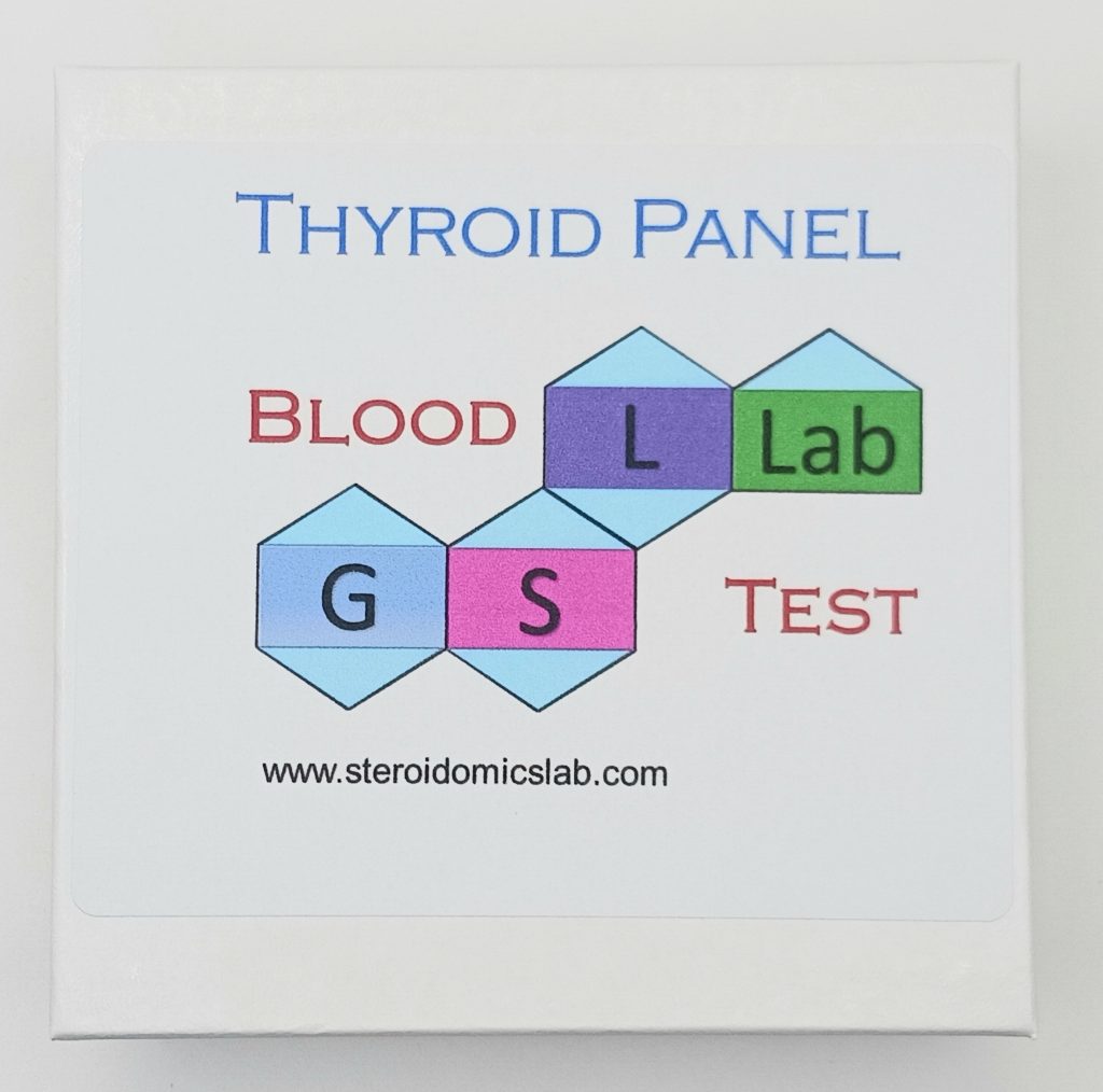 GSL Thyroid Panel Blood Home Test Kit, LCMS Assay - Steroidomics Lab